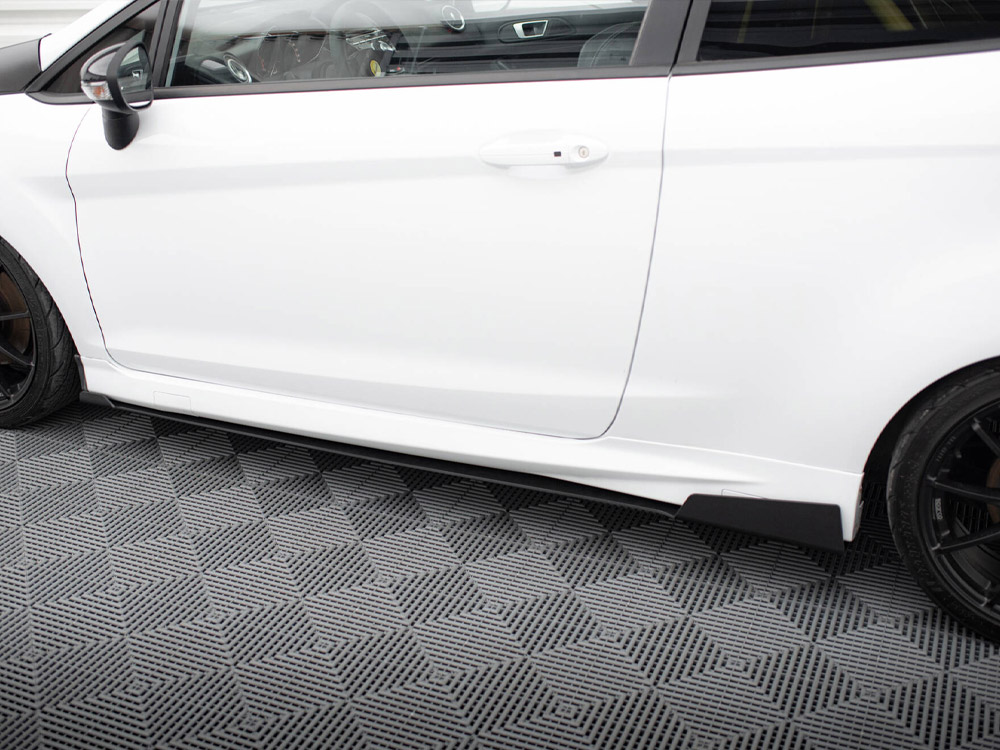 Racing Side Skirts Splitters Ford Fiesta Mk 7 ST Facelift - Maxton ...