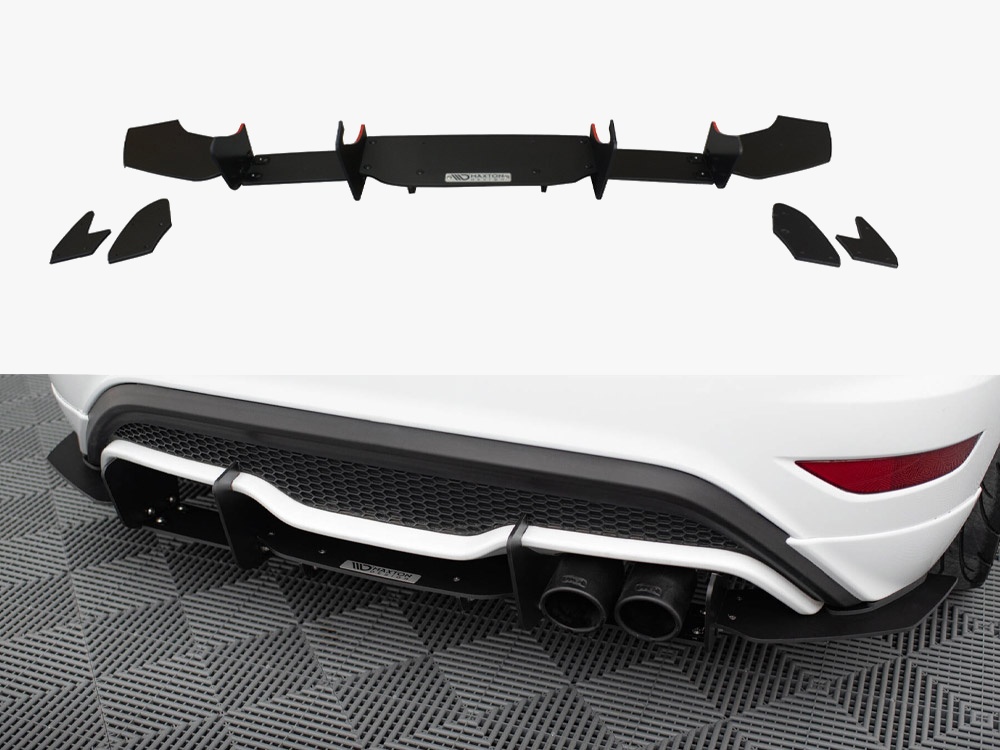 Rear Diffuser V.2 Ford Fiesta ST Mk 7 FL - Maxton Design UK