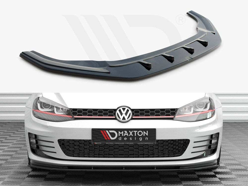 Spoiler CAP 3D Volkswagen Golf R / R-Line / GTI Mk 7 - Maxton Design UK