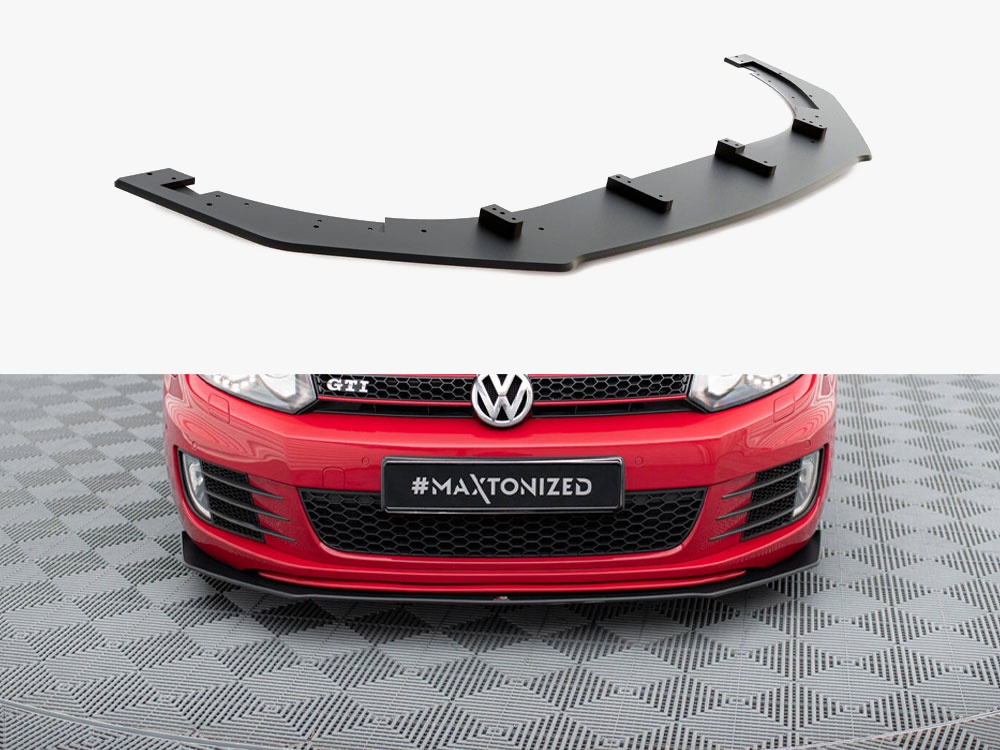 Street PRO Front Splitter V.3 VW Golf GTI Mk 6 - Maxton Design UK