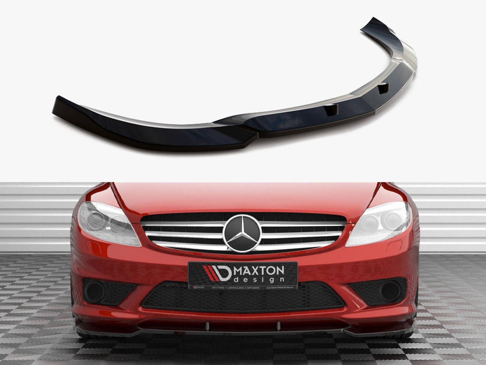 Front Splitter V.2 Mercedes-Benz CL 63 AMG C216 - Maxton Design UK
