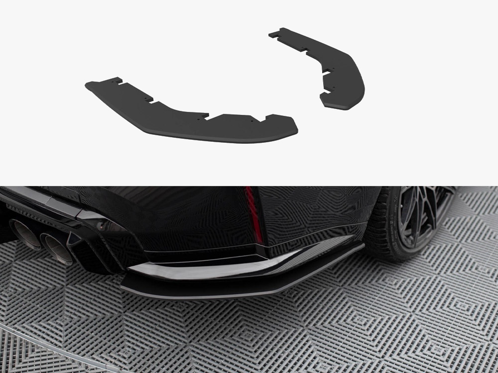 Street PRO Rear Side Splitters V.2 BMW M3 G80 - Maxton Design UK