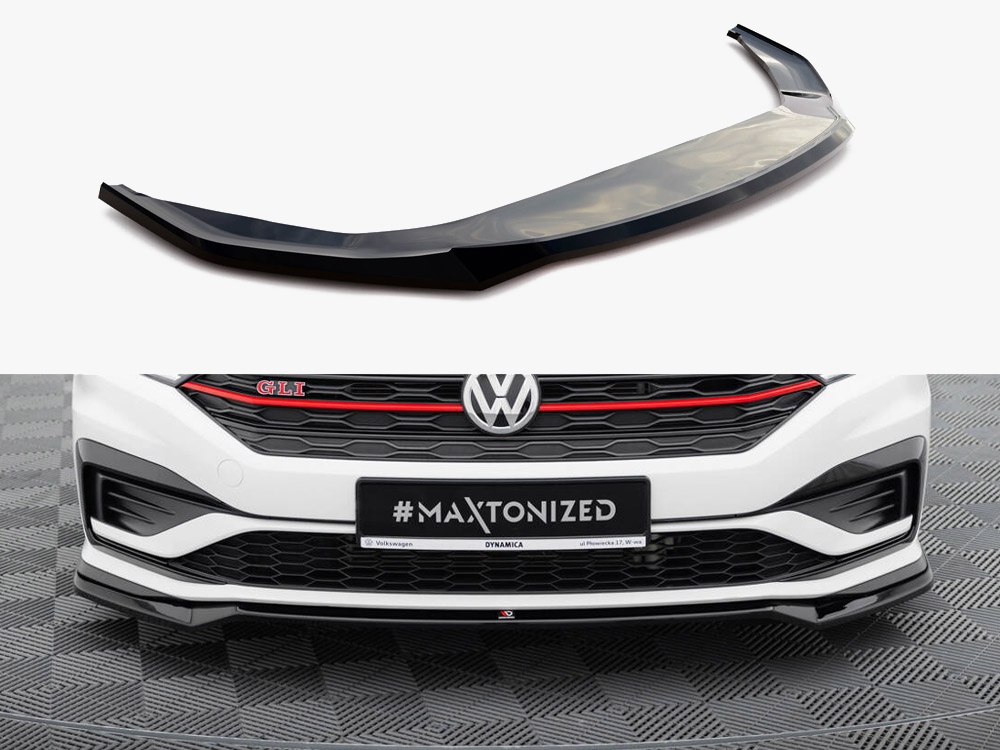 Front Splitter V.2 Volkswagen Jetta GLI Mk 7 - Maxton Design UK