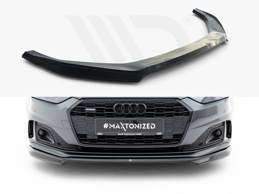 Front Splitter V.1 Audi A5 F5 Facelift - Maxton Design UK