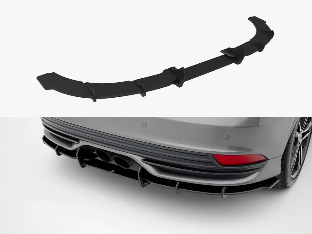 Street PRO Rear Diffuser Ford Focus ST Mk 3 Facelift - Maxton Design UK