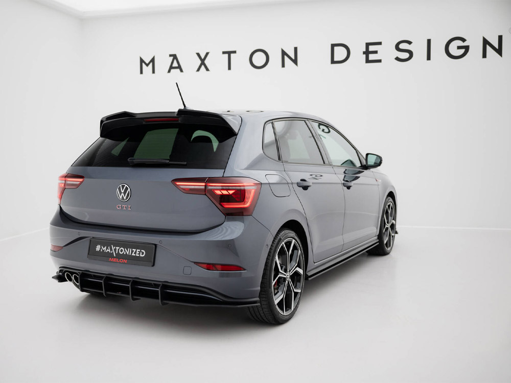 Street PRO Rear Diffuser Volkswagen Polo GTI Mk 6 Facelift - Maxton ...