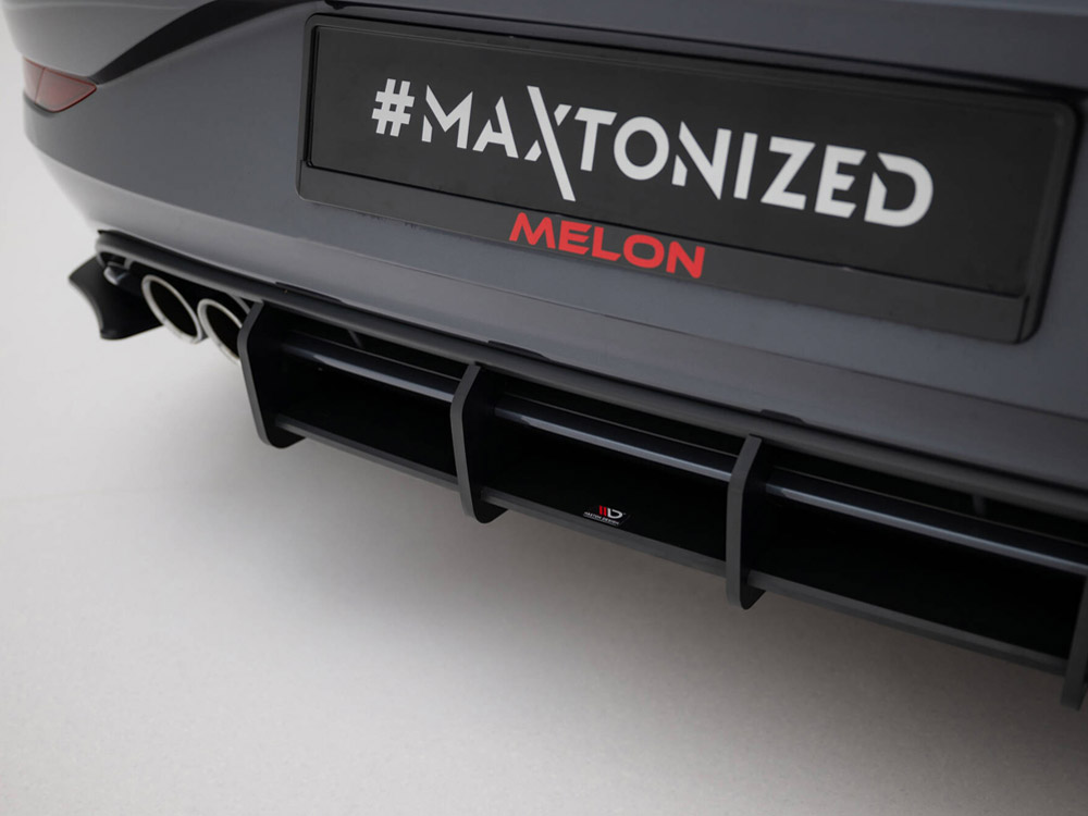 Street PRO Rear Diffuser Volkswagen Polo GTI Mk 6 Facelift - Maxton ...