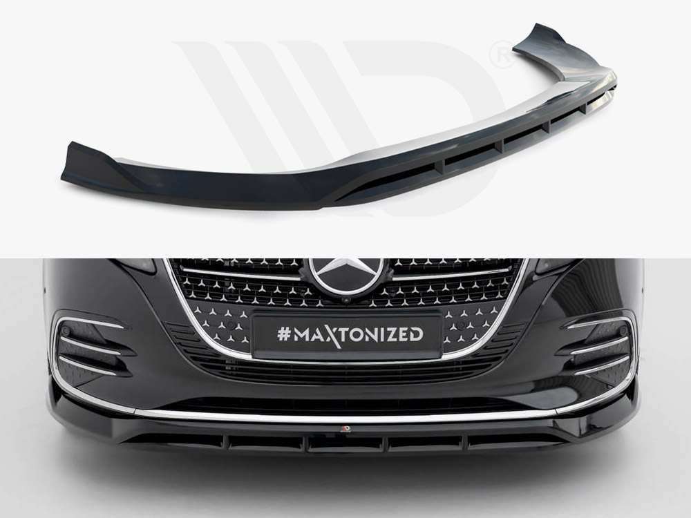 Front Splitter Mercedes-Benz V AMG-Line W447 Facelift 2 - Maxton Design UK