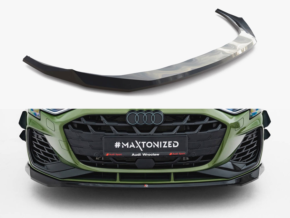 Front Splitter V.2 Audi S3 Sportback / A3 S-Line Sportback 8Y Facelift ...