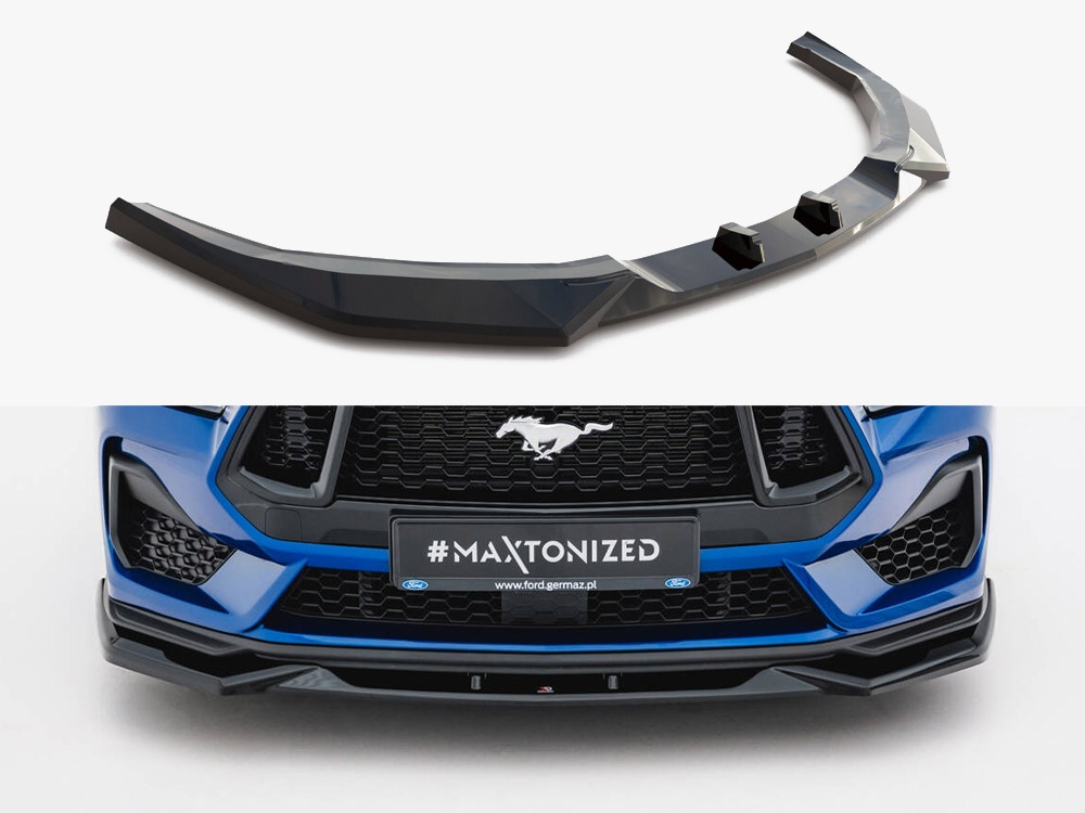 Front Splitter V.2 Ford Mustang GT Mk 7 - Maxton Design UK