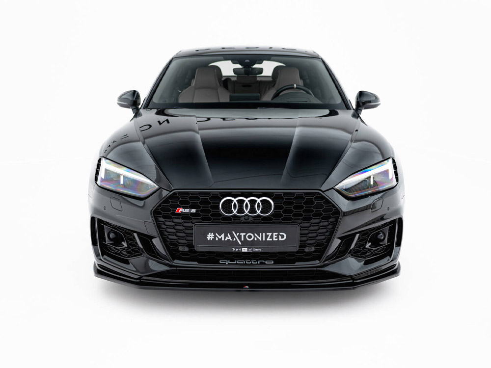 Front Splitter V.2 Audi RS5 F5 Coupe / Sportback - Maxton Design UK