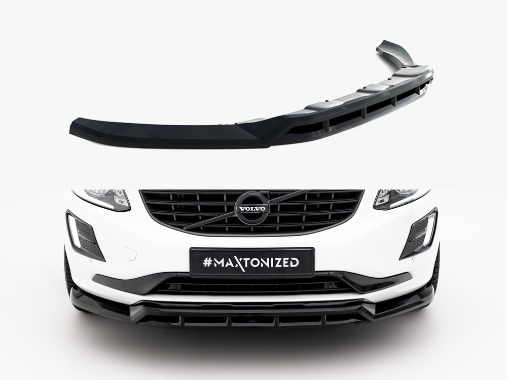 Front Splitter Volvo XC60 Mk 1 Facelift - Maxton Design UK