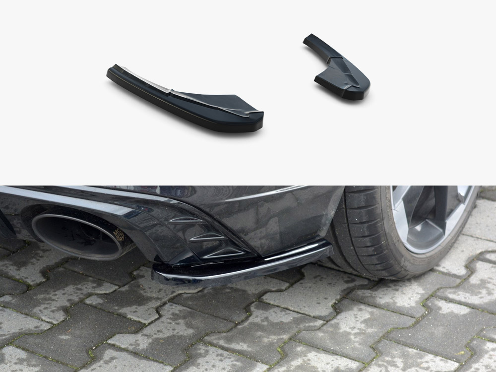 Rear Side Splitters Audi RS3 Sportback 8V Facelift - Maxton Design UK