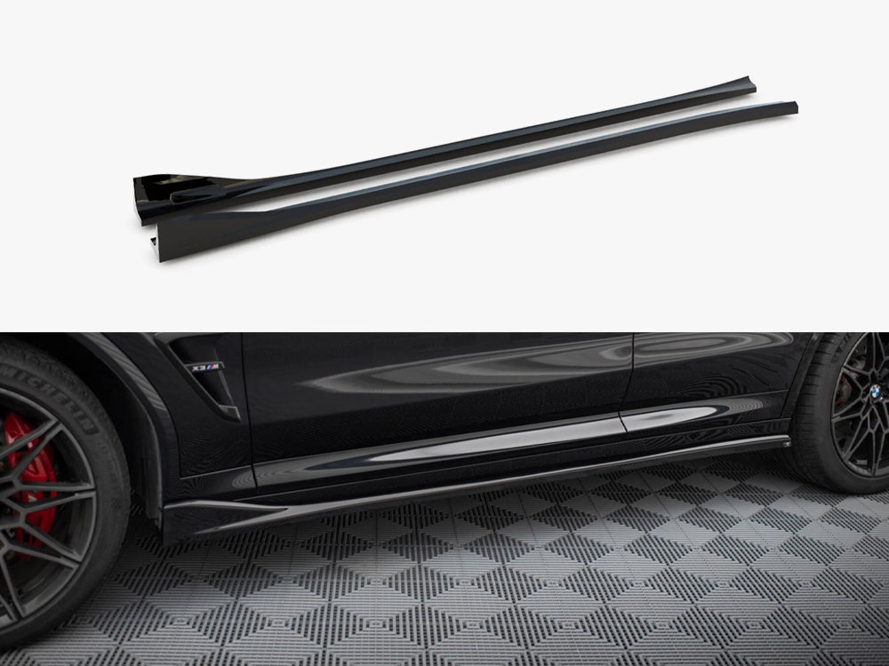 Side Skirt Diffusers BMW X3 M F97 / F97 Facelift - Maxton Design UK