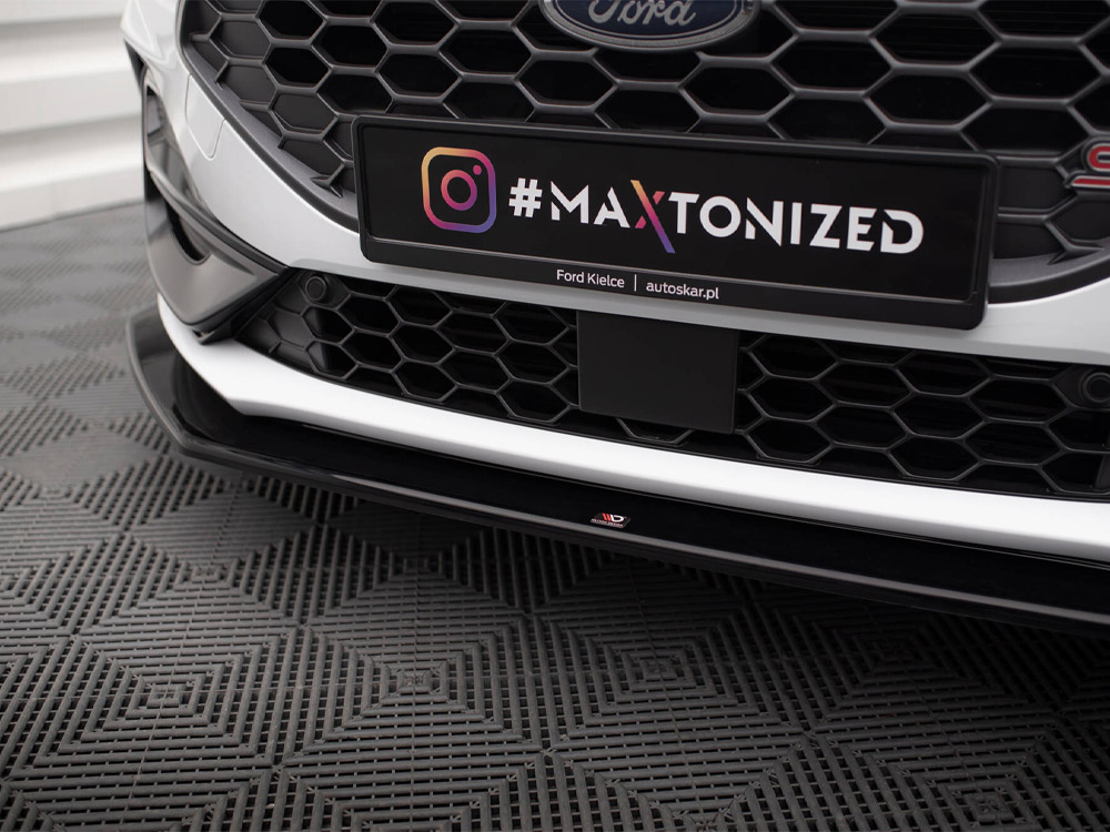 Front Splitter V.6 Ford Focus ST / ST-Line Mk 4 Facelift - Maxton Design UK