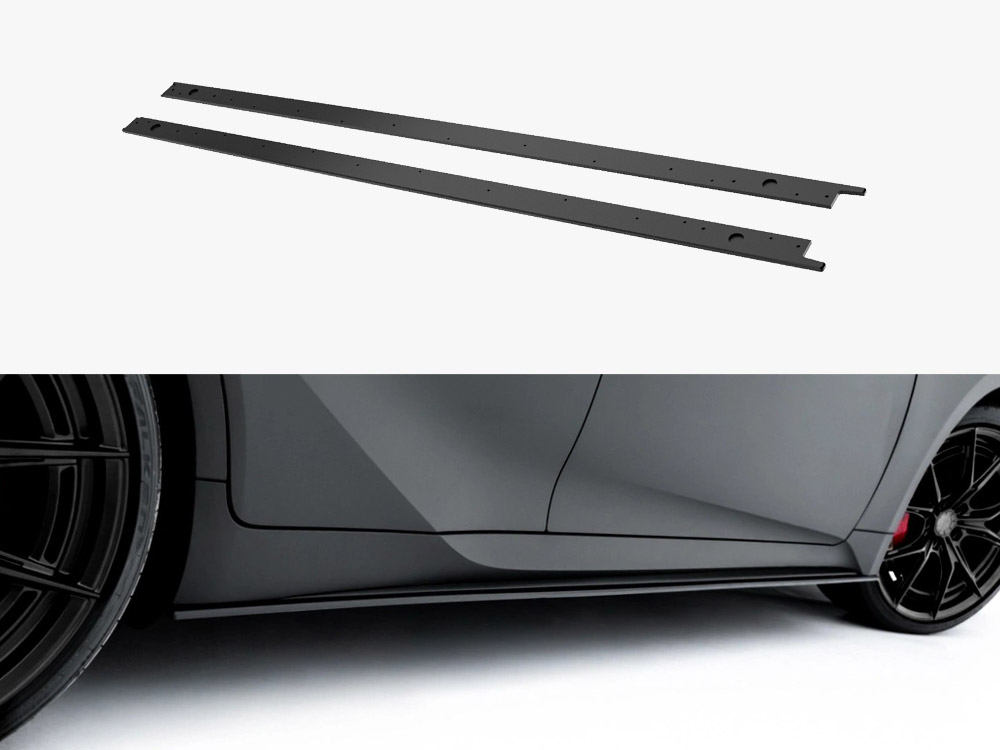 Street PRO Side Skirt Diffusers Lexus IS 500 Mk 3 Facelift 2 (XE30 ...