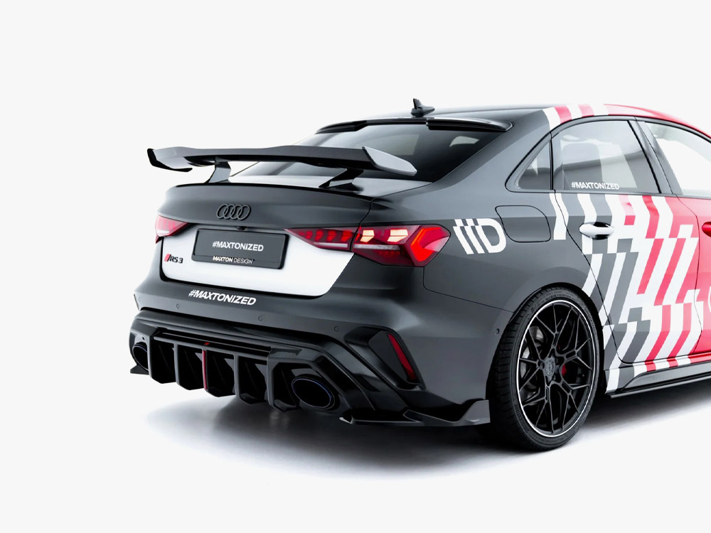Rear Side Splitters V.2 Audi RS3 Sedan 8Y Facelift - Maxton Design UK