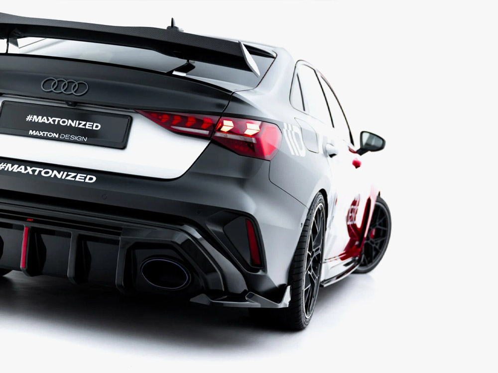 Rear Side Splitters V.2 Audi RS3 Sedan 8Y Facelift - Maxton Design UK
