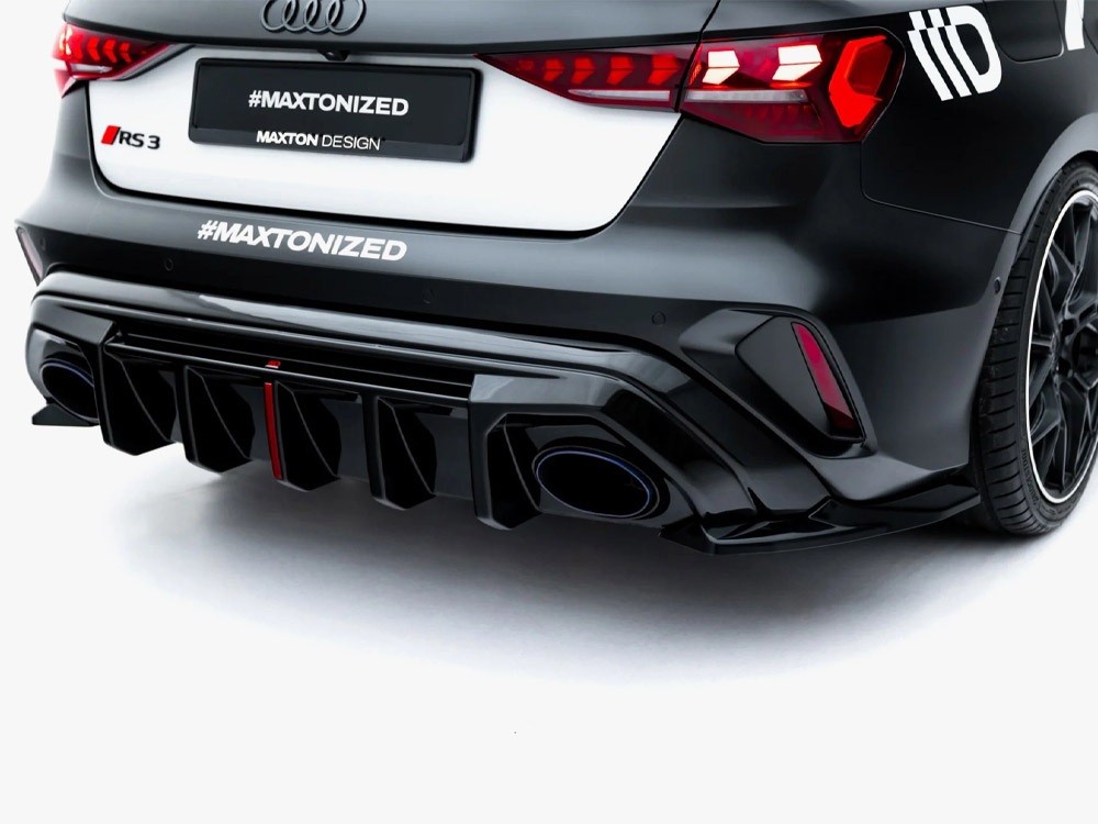 Rear Side Splitters V.1 Audi RS3 Sedan 8Y Facelift - Maxton Design UK