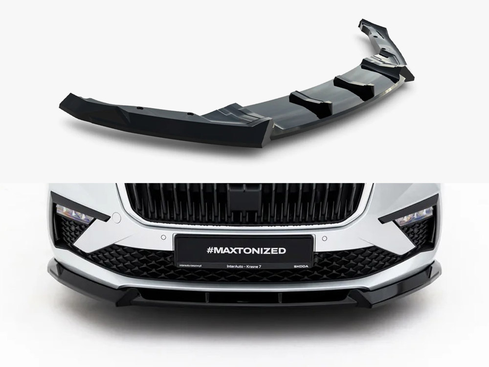 Front Splitter Skoda Scala Mk 1 Facelift - Maxton Design UK