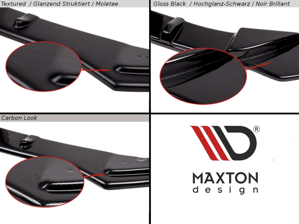 Front Splitter Aston Martin V8 Vantage - Maxton Design UK
